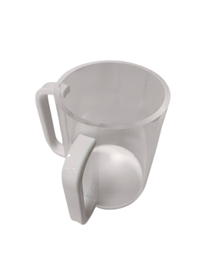 Acrylic Hand washing - White Handle – Tiferes Judaica